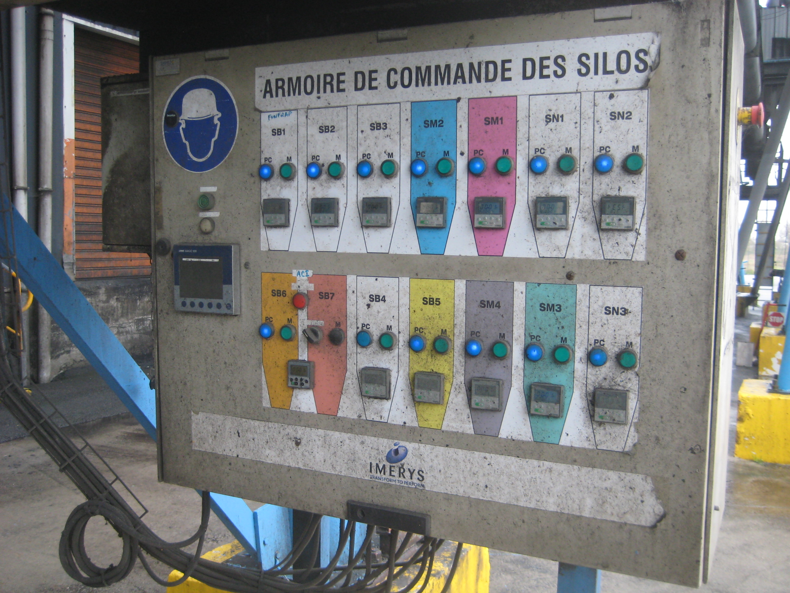 Evolution du système de contrôle d'un chargement de camion-citernes