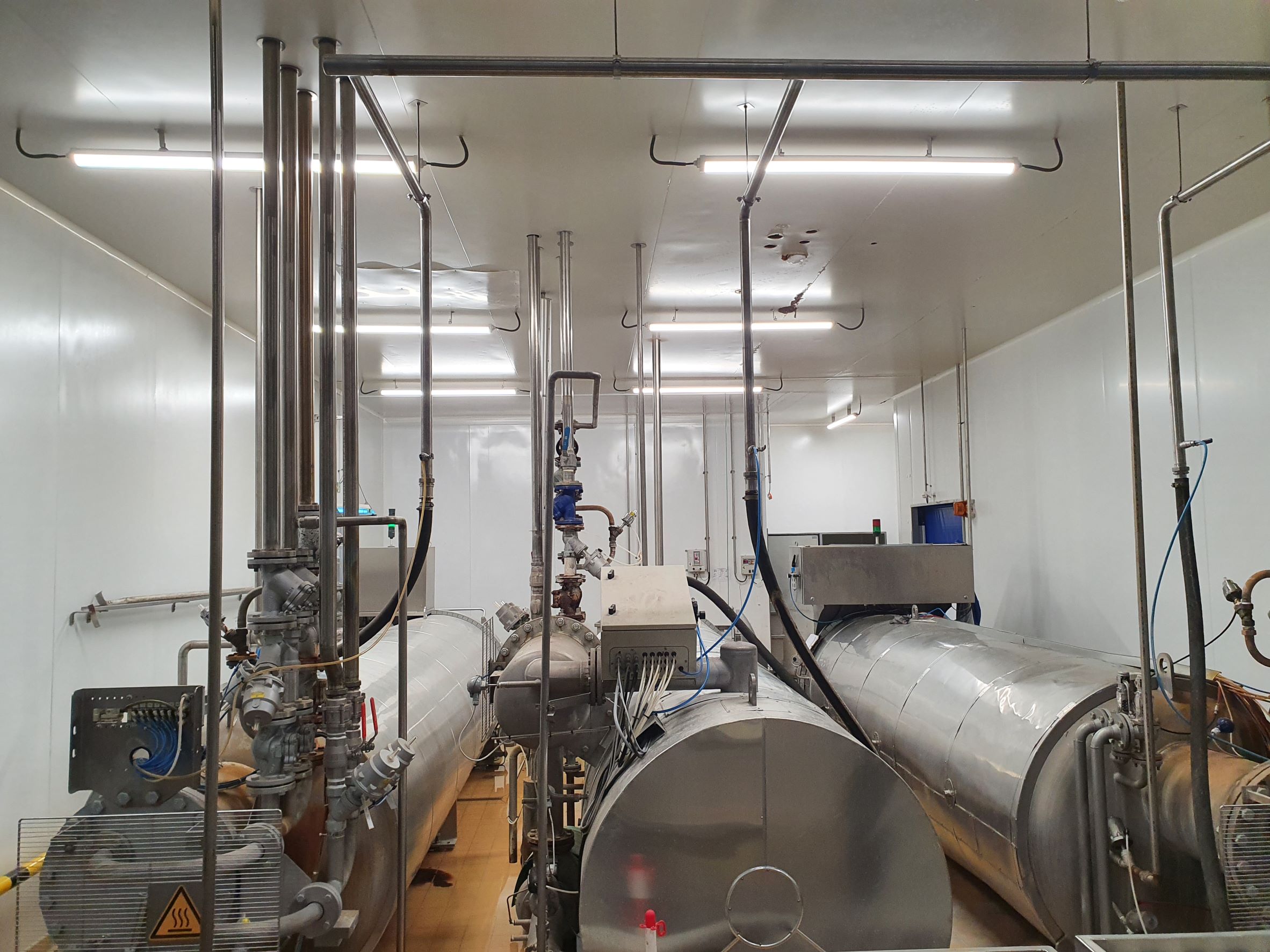 Réaménagement unité de dosage d'une usine agroalimentaire